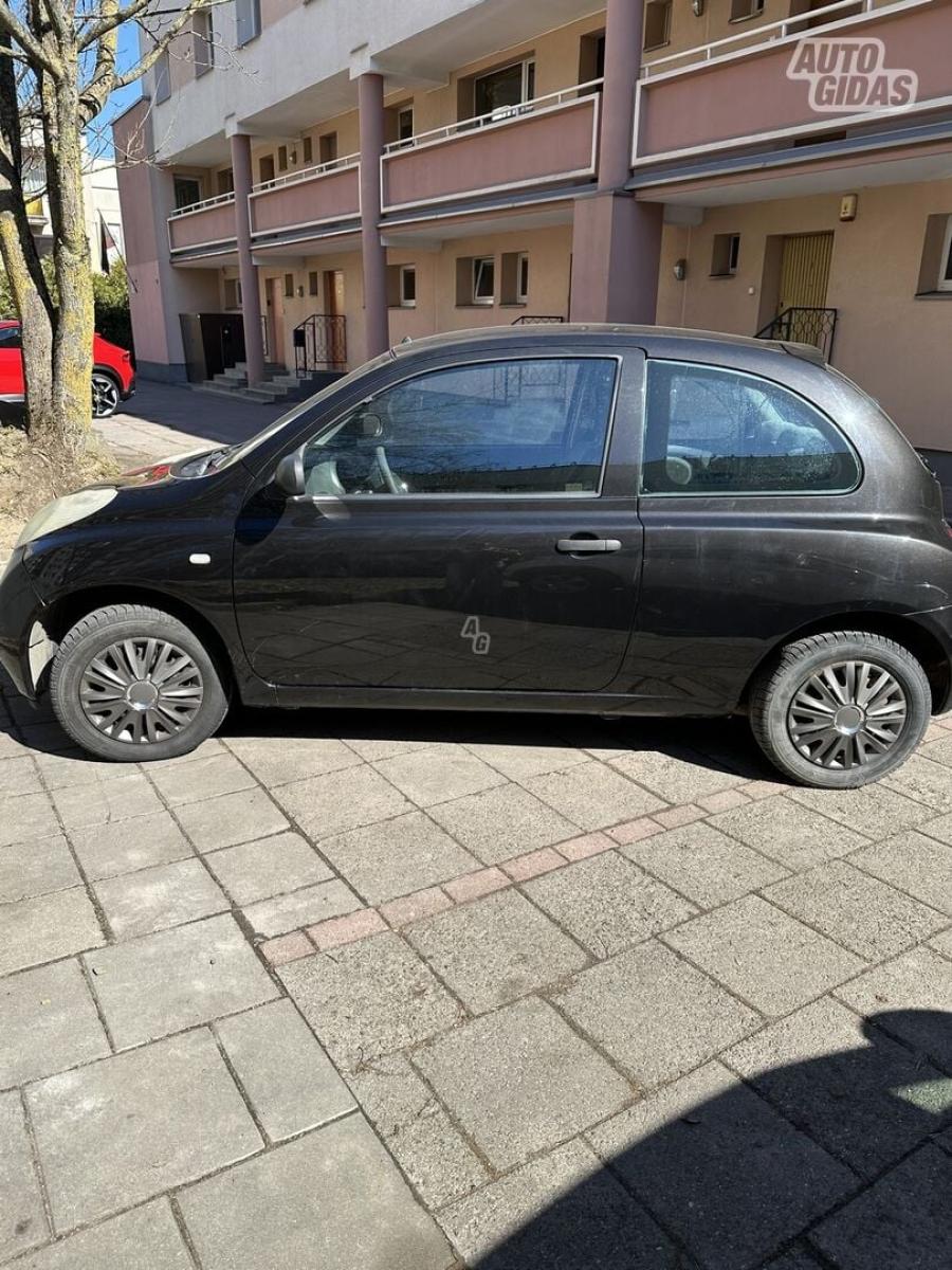 Melns Nissan Micra 2004 Viļņa, ar dzinēja tilpumu 1.20 L un nobraukumu 118 tūkst. km par 1600 €, foto 6 vietnē AUTOMOTO.COM.LV