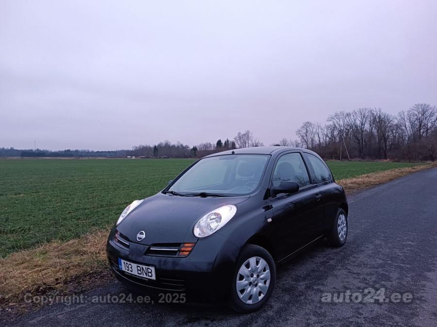 Melns Nissan Micra 2005 Tallina, ar dzinēja tilpumu 1.20 L un nobraukumu 226 tūkst. km par 1900 €, foto 3 vietnē AUTOMOTO.COM.LV