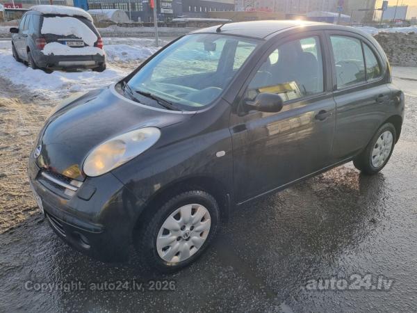 Black Nissan Micra 2005 in Tallinn, with an engine capacity of 1.20 L and mileage of 0 thousand km for 1950 €, photo 1 on AUTOMOTO.COM.LV