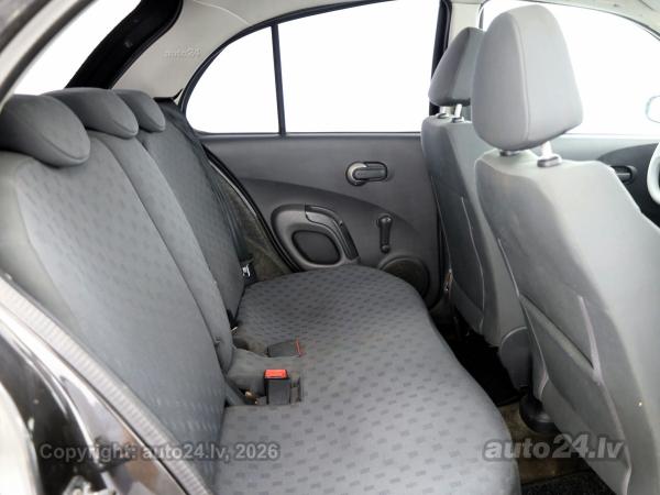 Melns Nissan Micra 2005 Tallina, ar dzinēja tilpumu 1.20 L un nobraukumu 173 tūkst. km par 1399 €, foto 7 vietnē AUTOMOTO.COM.LV