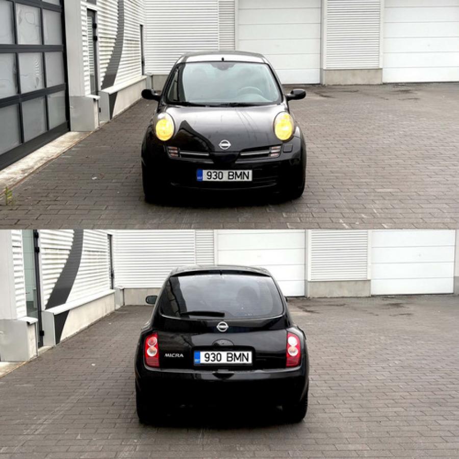 Melns Nissan Micra 2005 Tallina, ar dzinēja tilpumu 0.00 L un nobraukumu 173 tūkst. km par 2199 €, foto 7 vietnē AUTOMOTO.COM.LV