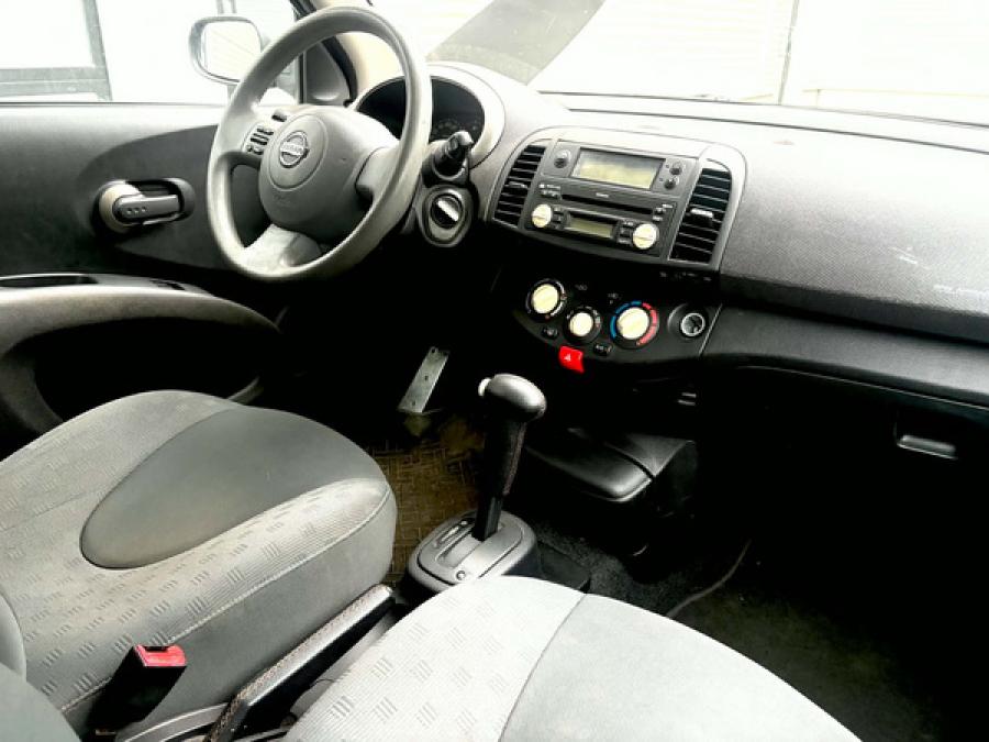 Melns Nissan Micra 2005 Tallina, ar dzinēja tilpumu 0.00 L un nobraukumu 173 tūkst. km par 2199 €, foto 8 vietnē AUTOMOTO.COM.LV