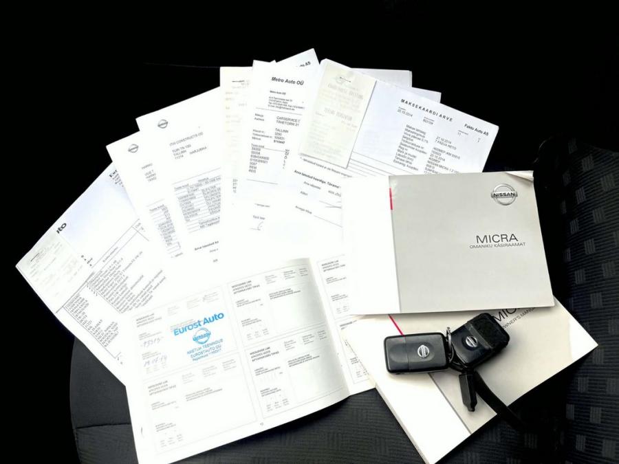 Melns Nissan Micra 2005 Tallina, ar dzinēja tilpumu 0.00 L un nobraukumu 173 tūkst. km par 2199 €, foto 31 vietnē AUTOMOTO.COM.LV