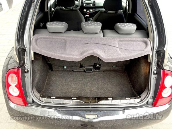 Black Nissan Micra 2005 in Tallinn, with an engine capacity of 1.20 L and mileage of 173 thousand km for 2199 €, photo 7 on AUTOMOTO.COM.LV