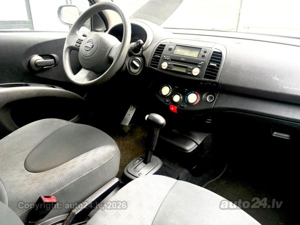 Black Nissan Micra 2005 in Tallinn, with an engine capacity of 1.20 L and mileage of 173 thousand km for 2199 €, photo 10 on AUTOMOTO.COM.LV