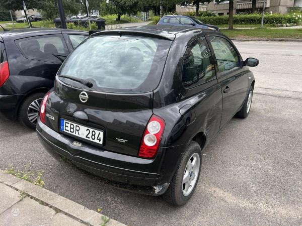 Melns Nissan Micra 2006 Viļņa, ar dzinēja tilpumu 1.24 L un nobraukumu 65 tūkst. km par 390 €, foto 2 vietnē AUTOMOTO.COM.LV