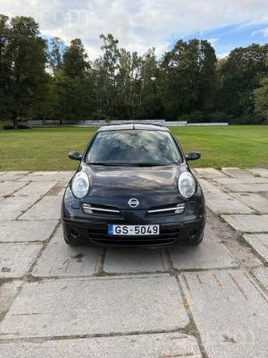 Black Nissan Micra 2007 in Jurmala, with an engine capacity of 1.20 L and mileage of 161 thousand km for 2100 €, photo 1 on AUTOMOTO.COM.LV