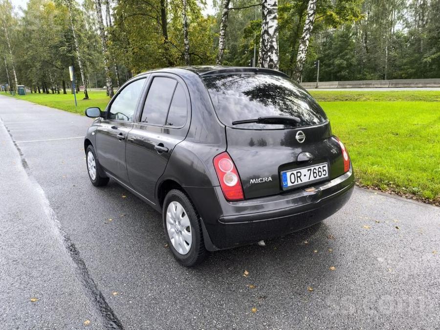 Черный Ниссан Микра 2007 в Рига, объемом двигателя 1.20 л и пробегом 160 тыс. км за 2650 €, фото 3 на AUTOMOTO.COM.LV