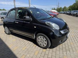 Black Nissan Micra 2009 in Talsi, with an engine capacity of 1.20 L and mileage of 237 thousand km for 2895 €, photo 3 on AUTOMOTO.COM.LV