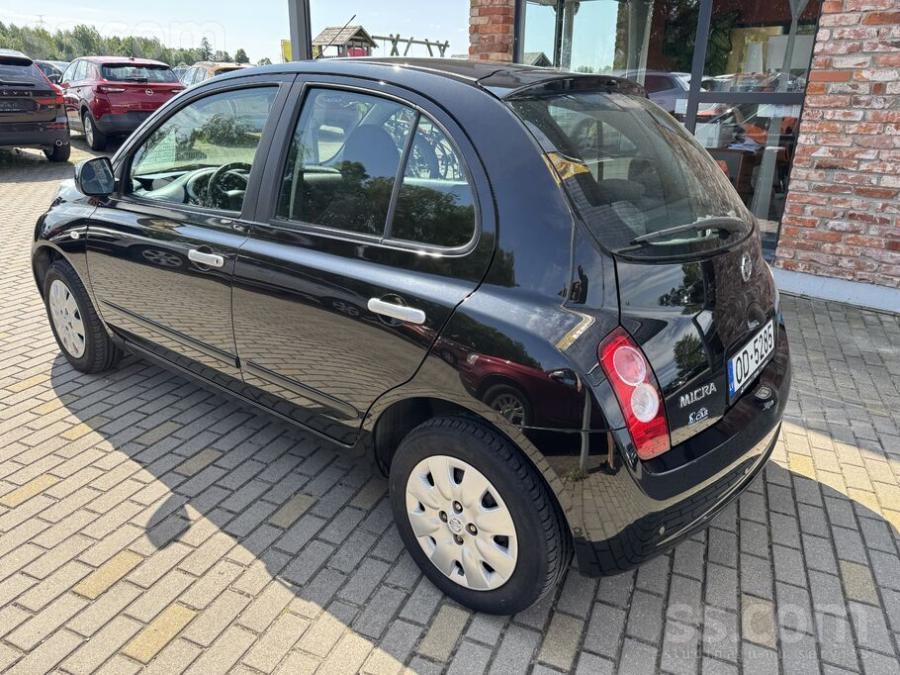 Black Nissan Micra 2009 in Talsi, with an engine capacity of 1.20 L and mileage of 237 thousand km for 2895 €, photo 6 on AUTOMOTO.COM.LV