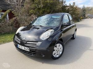 Melns Nissan Micra 2009 Kauņa, ar dzinēja tilpumu 1.40 L un nobraukumu 313 tūkst. km par 750 €, foto  vietnē AUTOMOTO.COM.LV