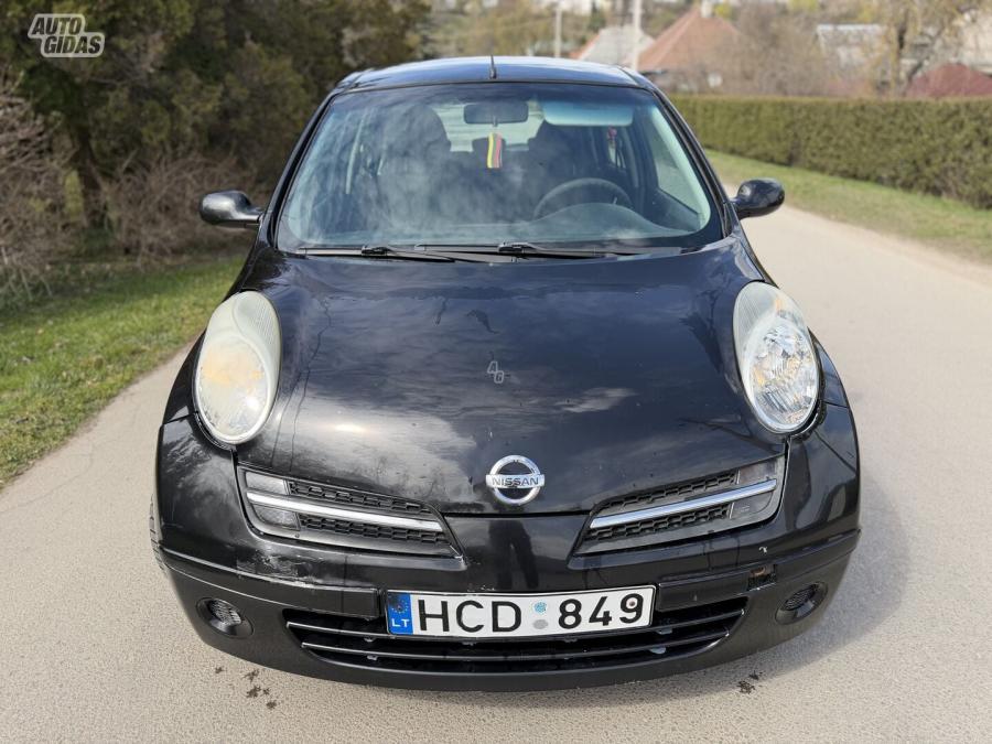 Melns Nissan Micra 2009 Kauņa, ar dzinēja tilpumu 1.40 L un nobraukumu 313 tūkst. km par 750 €, foto 3 vietnē AUTOMOTO.COM.LV