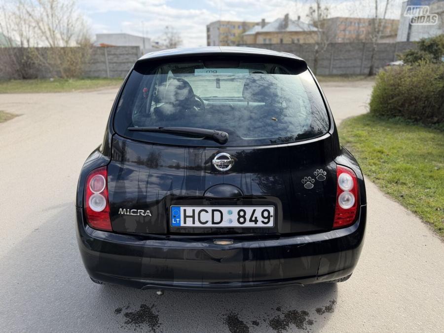 Melns Nissan Micra 2009 Kauņa, ar dzinēja tilpumu 1.40 L un nobraukumu 313 tūkst. km par 750 €, foto 7 vietnē AUTOMOTO.COM.LV