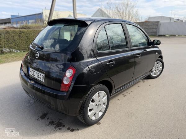 Black Nissan Micra 2009 in Kaunas, with an engine capacity of 1.40 L and mileage of 312 thousand km for 850 €, photo 4 on AUTOMOTO.COM.LV