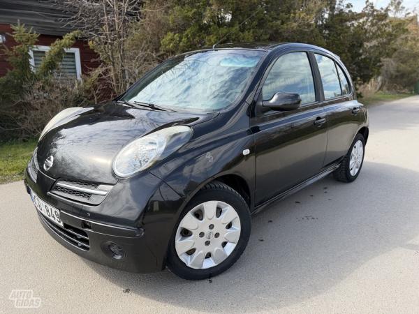 Black Nissan Micra 2009 in Kaunas, with an engine capacity of 1.40 L and mileage of 312 thousand km for 850 €, photo 8 on AUTOMOTO.COM.LV