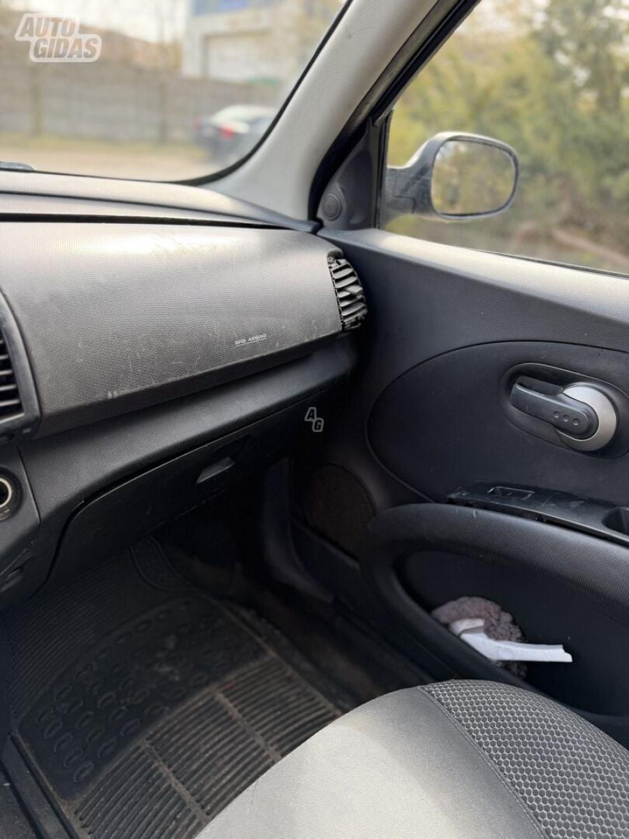 Melns Nissan Micra 2009 Kauņa, ar dzinēja tilpumu 1.40 L un nobraukumu 312 tūkst. km par 850 €, foto 18 vietnē AUTOMOTO.COM.LV