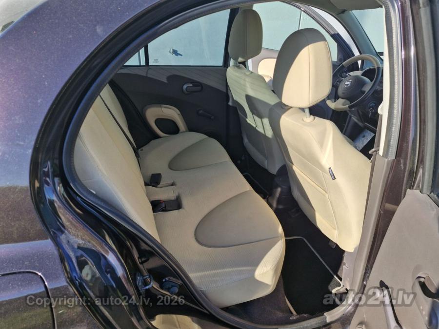 Black Nissan Micra 2009 in Tallinn, with an engine capacity of 1.20 L and mileage of 160 thousand km for 2600 €, photo 14 on AUTOMOTO.COM.LV