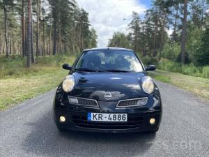 Black Nissan Micra 2009 in Riga, with an engine capacity of 1.50 L and mileage of 222 thousand km for 2200 €, photo 3 on AUTOMOTO.COM.LV