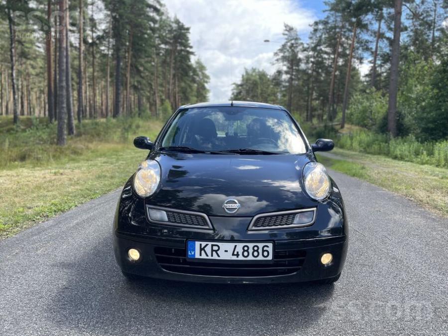 Black Nissan Micra 2009 in Riga, with an engine capacity of 1.50 L and mileage of 222 thousand km for 2200 €, photo 3 on AUTOMOTO.COM.LV