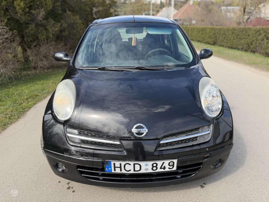 Melns Nissan Micra 2009 Kauņa, ar dzinēja tilpumu 1.40 L un nobraukumu 312 tūkst. km par 480 €, foto 3 vietnē AUTOMOTO.COM.LV