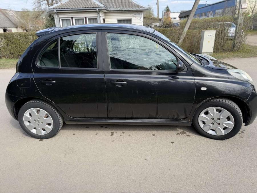 Melns Nissan Micra 2009 Kauņa, ar dzinēja tilpumu 1.40 L un nobraukumu 312 tūkst. km par 480 €, foto 5 vietnē AUTOMOTO.COM.LV
