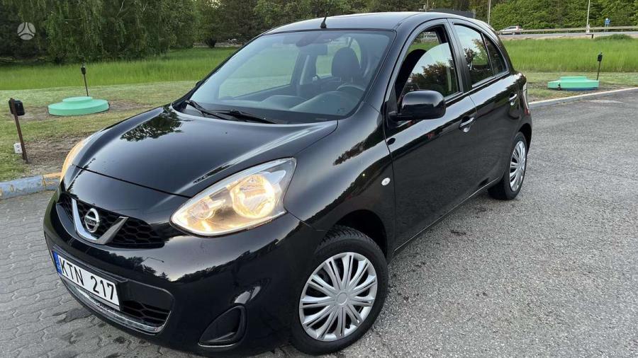 Melns Nissan Micra 2014 Kauņa, ar dzinēja tilpumu 1.20 L un nobraukumu 140 tūkst. km par 2900 €, foto 1 vietnē AUTOMOTO.COM.LV