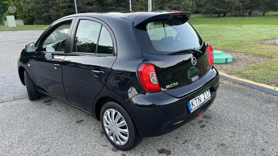 Melns Nissan Micra 2014 Kauņa, ar dzinēja tilpumu 1.20 L un nobraukumu 140 tūkst. km par 2900 €, foto 6 vietnē AUTOMOTO.COM.LV