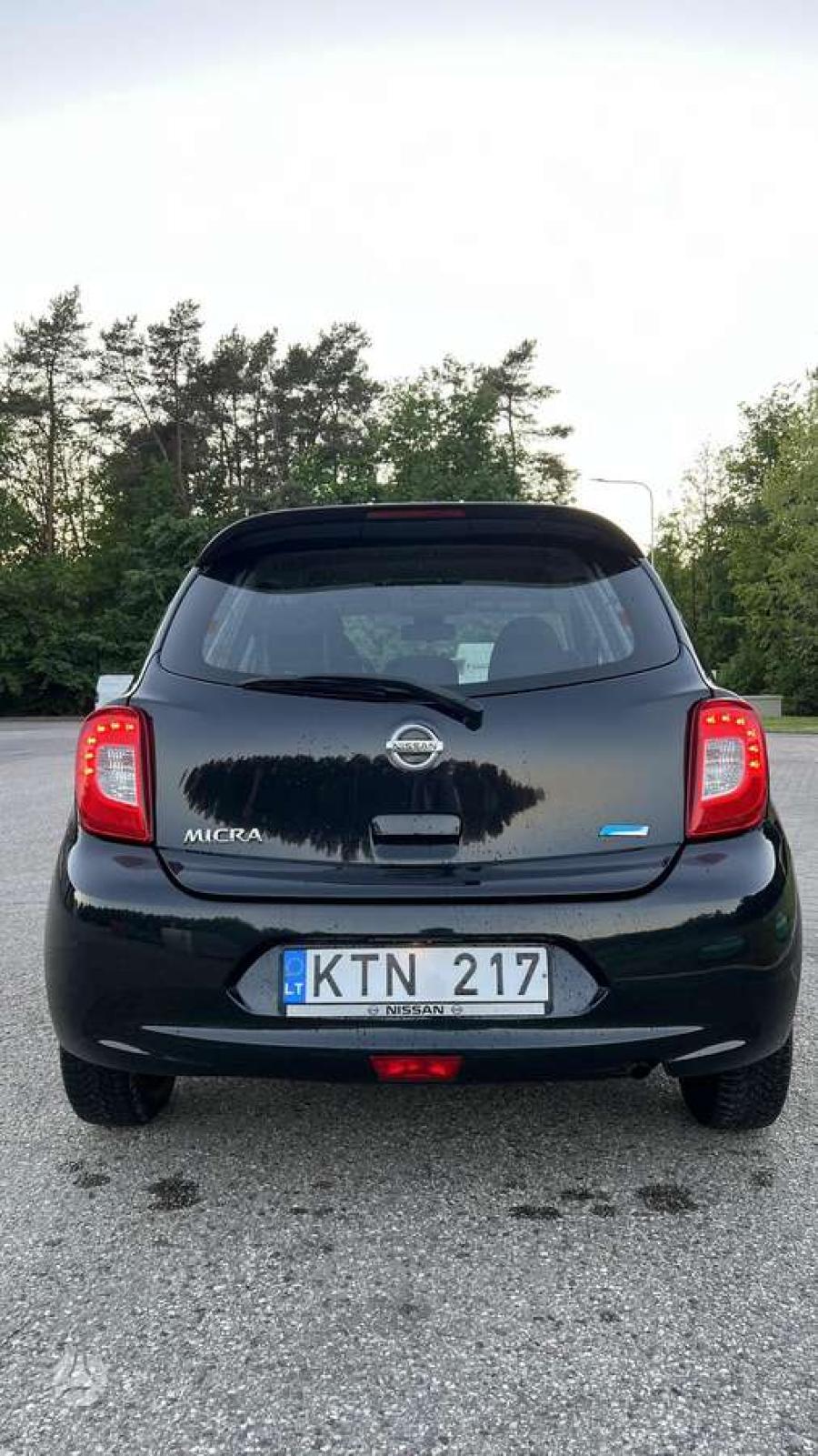 Melns Nissan Micra 2014 Kauņa, ar dzinēja tilpumu 1.20 L un nobraukumu 140 tūkst. km par 2900 €, foto 7 vietnē AUTOMOTO.COM.LV