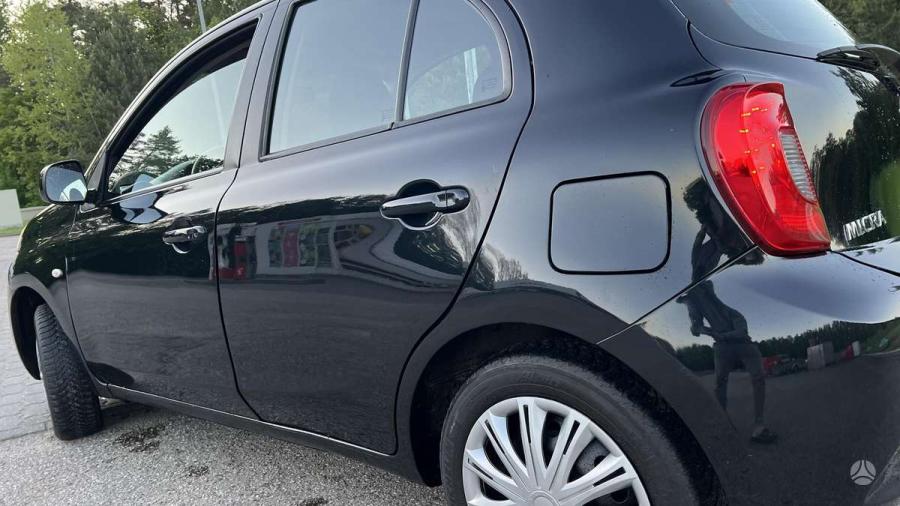 Melns Nissan Micra 2014 Kauņa, ar dzinēja tilpumu 1.20 L un nobraukumu 140 tūkst. km par 2900 €, foto 14 vietnē AUTOMOTO.COM.LV