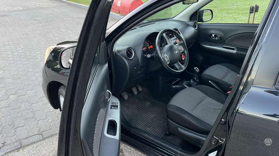 Melns Nissan Micra 2014 Kauņa, ar dzinēja tilpumu 1.20 L un nobraukumu 140 tūkst. km par 2900 €, foto 17 vietnē AUTOMOTO.COM.LV