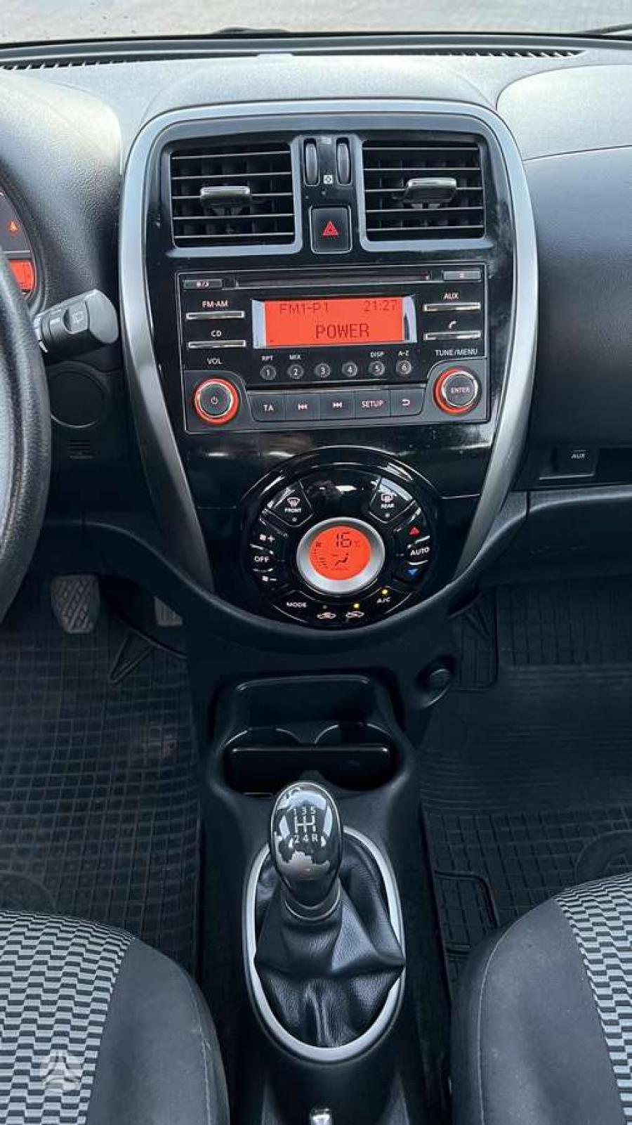 Melns Nissan Micra 2014 Kauņa, ar dzinēja tilpumu 1.20 L un nobraukumu 140 tūkst. km par 2900 €, foto 21 vietnē AUTOMOTO.COM.LV