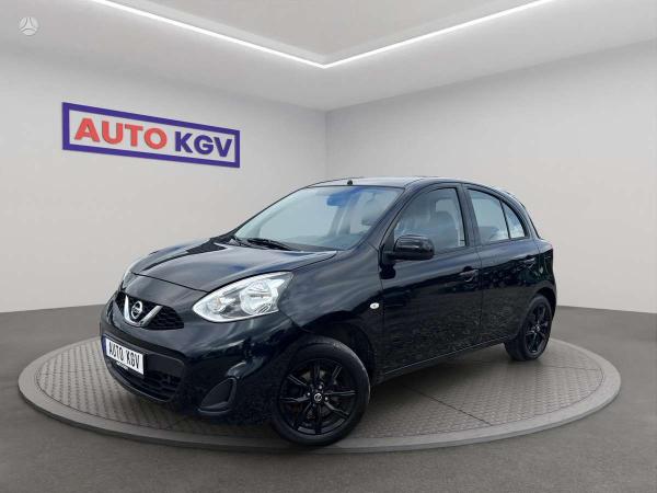 Black Nissan Micra 2015 in Kaunas, with an engine capacity of 1.20 L and mileage of 177 thousand km for 3999 €, photo 1 on AUTOMOTO.COM.LV