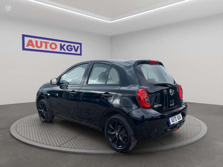 Black Nissan Micra 2015 in Kaunas, with an engine capacity of 1.20 L and mileage of 177 thousand km for 3999 €, photo 3 on AUTOMOTO.COM.LV