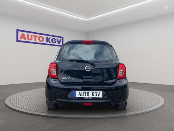 Black Nissan Micra 2015 in Kaunas, with an engine capacity of 1.20 L and mileage of 177 thousand km for 3999 €, photo 4 on AUTOMOTO.COM.LV