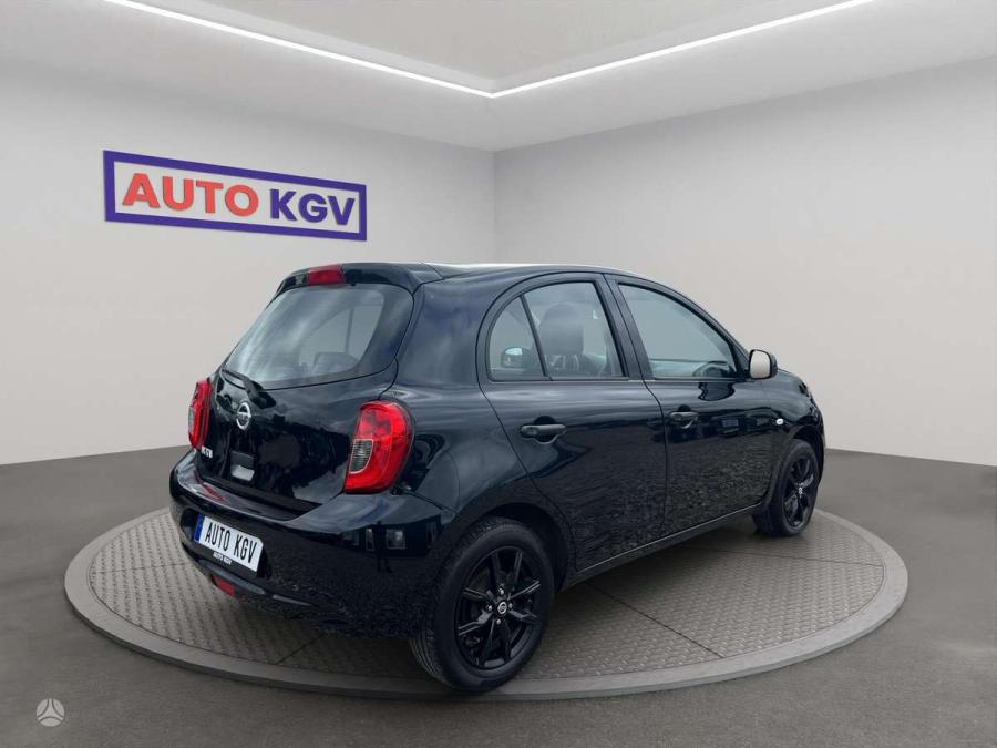 Black Nissan Micra 2015 in Kaunas, with an engine capacity of 1.20 L and mileage of 177 thousand km for 3999 €, photo 5 on AUTOMOTO.COM.LV