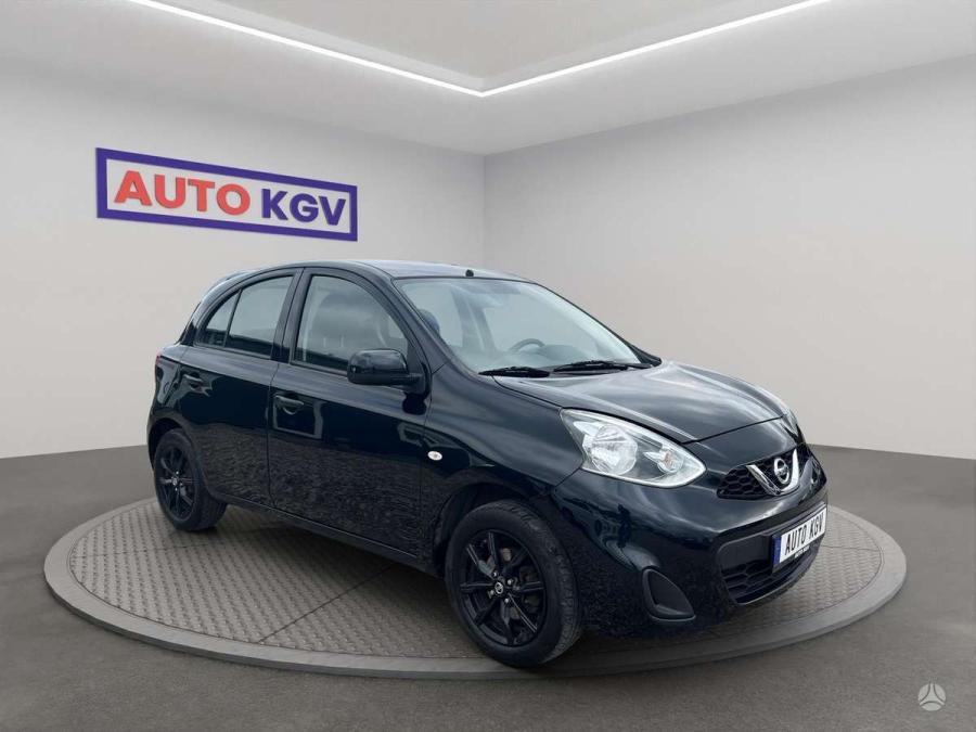 Black Nissan Micra 2015 in Kaunas, with an engine capacity of 1.20 L and mileage of 177 thousand km for 3999 €, photo 7 on AUTOMOTO.COM.LV