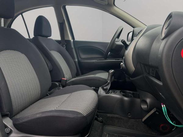 Black Nissan Micra 2015 in Kaunas, with an engine capacity of 1.20 L and mileage of 177 thousand km for 3999 €, photo 8 on AUTOMOTO.COM.LV