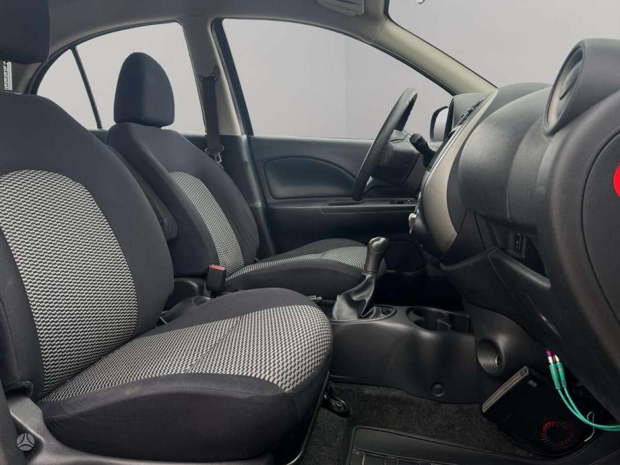 Black Nissan Micra 2015 in Kaunas, with an engine capacity of 1.20 L and mileage of 177 thousand km for 3999 €, photo 8 on AUTOMOTO.COM.LV