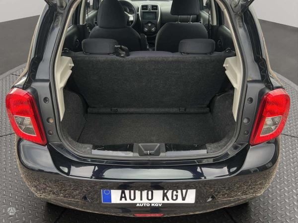 Black Nissan Micra 2015 in Kaunas, with an engine capacity of 1.20 L and mileage of 177 thousand km for 3999 €, photo 10 on AUTOMOTO.COM.LV