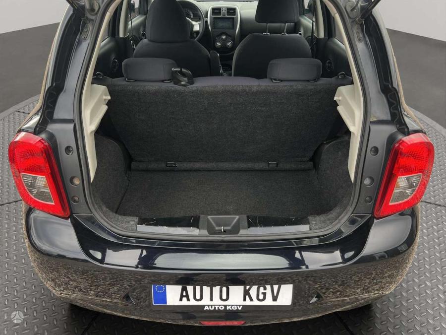 Black Nissan Micra 2015 in Kaunas, with an engine capacity of 1.20 L and mileage of 177 thousand km for 3999 €, photo 10 on AUTOMOTO.COM.LV