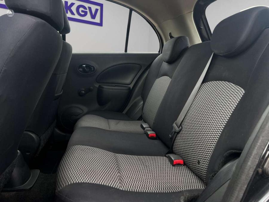 Black Nissan Micra 2015 in Kaunas, with an engine capacity of 1.20 L and mileage of 177 thousand km for 3999 €, photo 11 on AUTOMOTO.COM.LV