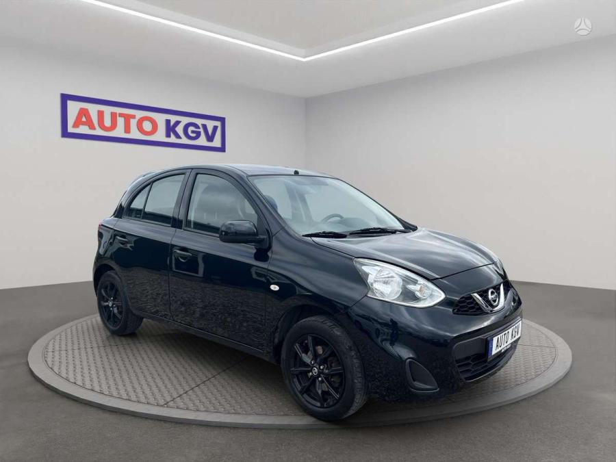 Black Nissan Micra 2015 in Kaunas, with an engine capacity of 1.20 L and mileage of 177 thousand km for 3999 €, photo 7 on AUTOMOTO.COM.LV