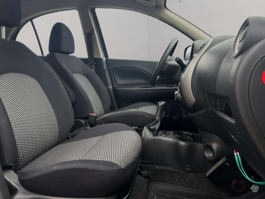Black Nissan Micra 2015 in Kaunas, with an engine capacity of 1.20 L and mileage of 177 thousand km for 3999 €, photo 8 on AUTOMOTO.COM.LV