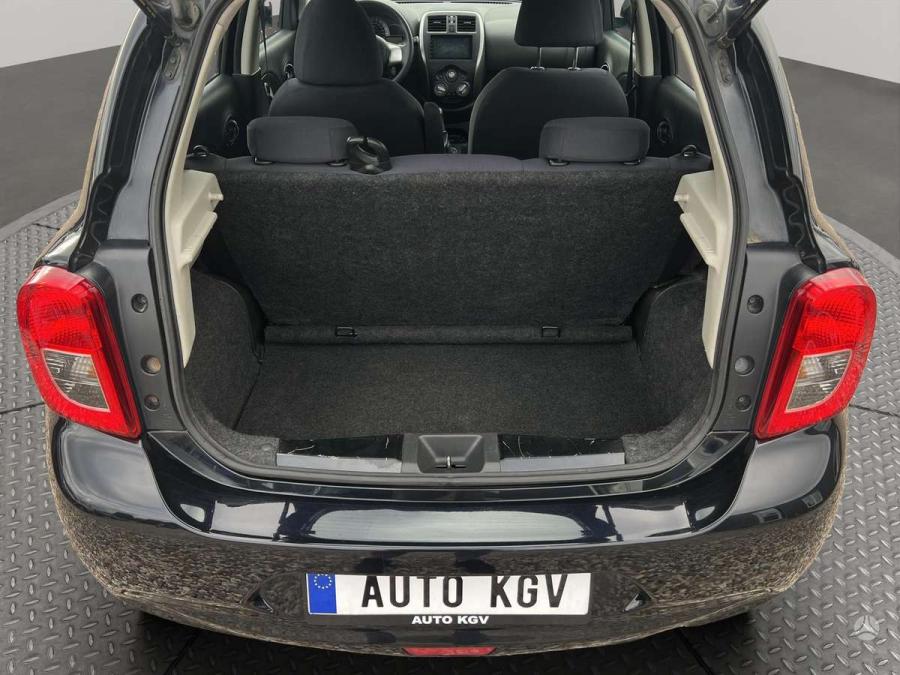 Black Nissan Micra 2015 in Kaunas, with an engine capacity of 1.20 L and mileage of 177 thousand km for 3999 €, photo 10 on AUTOMOTO.COM.LV