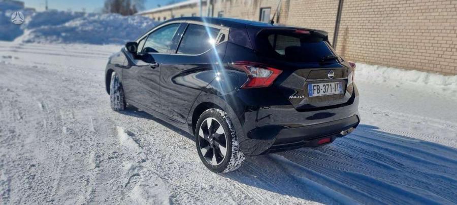 Melns Nissan Micra 2018 Tauragė, ar dzinēja tilpumu 1.50 L un nobraukumu 188 tūkst. km par 6600 €, foto 4 vietnē AUTOMOTO.COM.LV