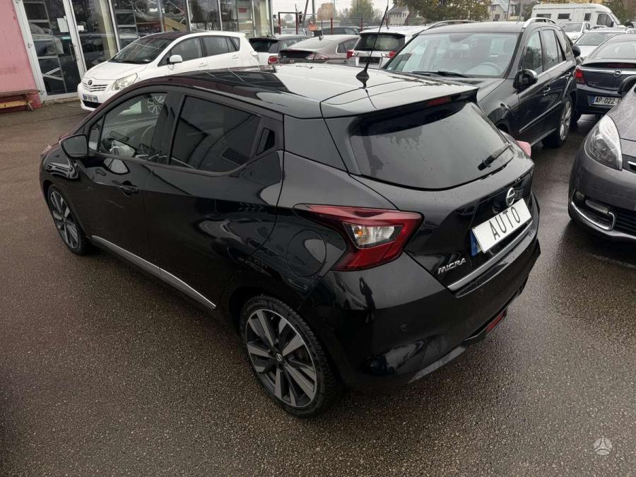 Melns Nissan Micra 2019 Tauragė, ar dzinēja tilpumu 0.90 L un nobraukumu 127 tūkst. km par 7600 €, foto 6 vietnē AUTOMOTO.COM.LV
