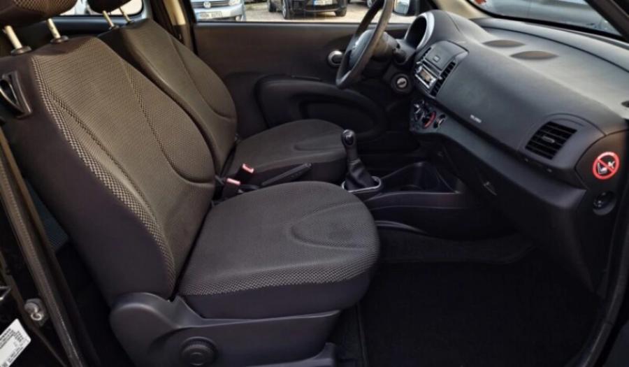 Black Nissan Micra 2009 in Riga, with an engine capacity of 1.20 L and mileage of 214 thousand km for 2990 €, photo 9 on AUTOMOTO.COM.LV
