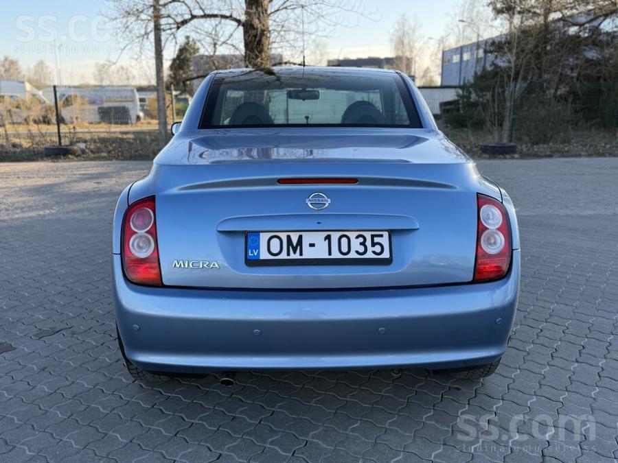 Blue Nissan Micra 2006 in Riga, with an engine capacity of 1.60 L and mileage of 0 thousand km for 3999 €, photo 6 on AUTOMOTO.COM.LV