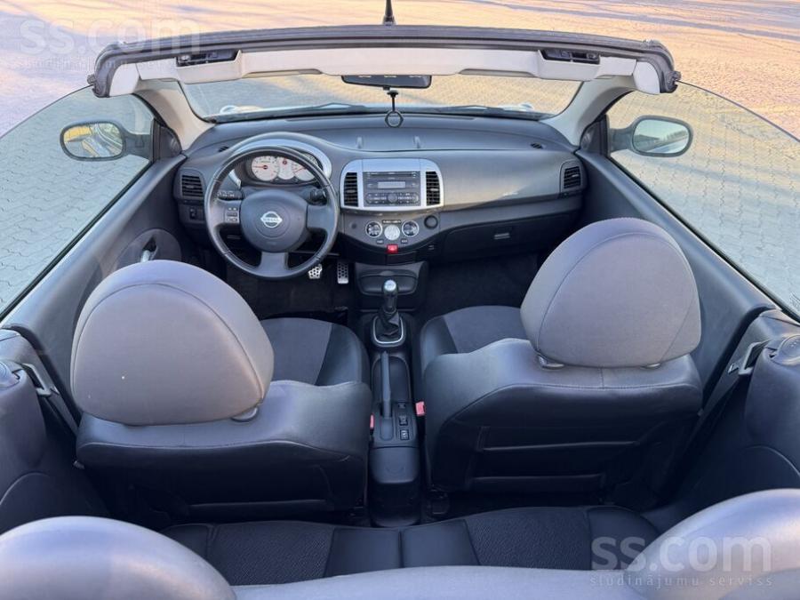 Blue Nissan Micra 2006 in Riga, with an engine capacity of 1.60 L and mileage of 0 thousand km for 3999 €, photo 14 on AUTOMOTO.COM.LV