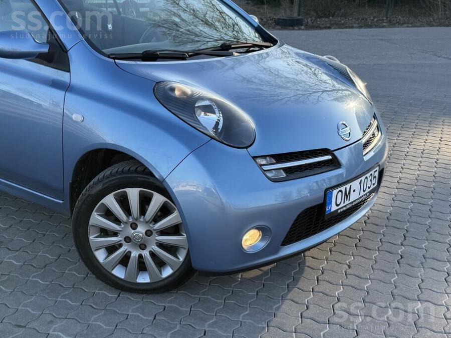 Blue Nissan Micra 2006 in Riga, with an engine capacity of 1.60 L and mileage of 0 thousand km for 3999 €, photo 16 on AUTOMOTO.COM.LV